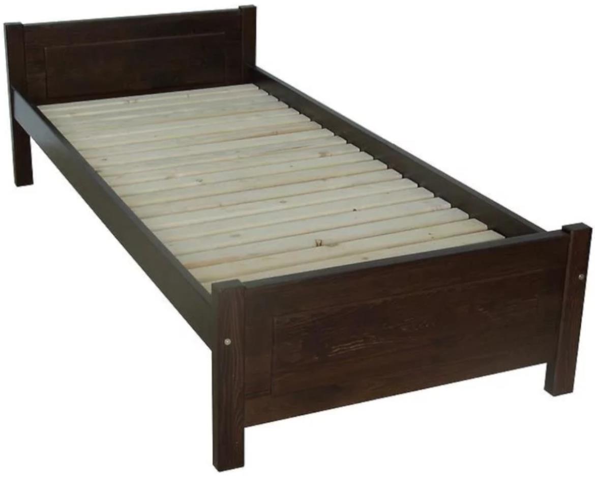 Krevet borovina 120x200 wenge boja | Emmezeta webshop