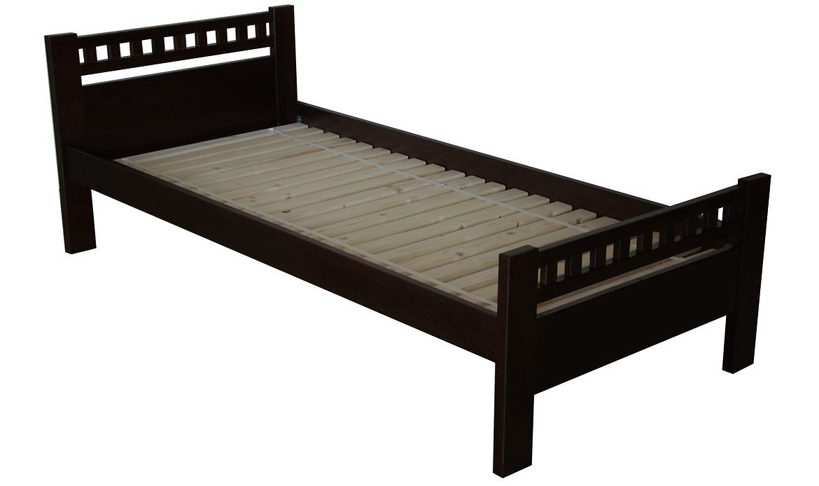 Krevet Milena 90x200, drvo johe, wenge boja | Emmezeta webshop