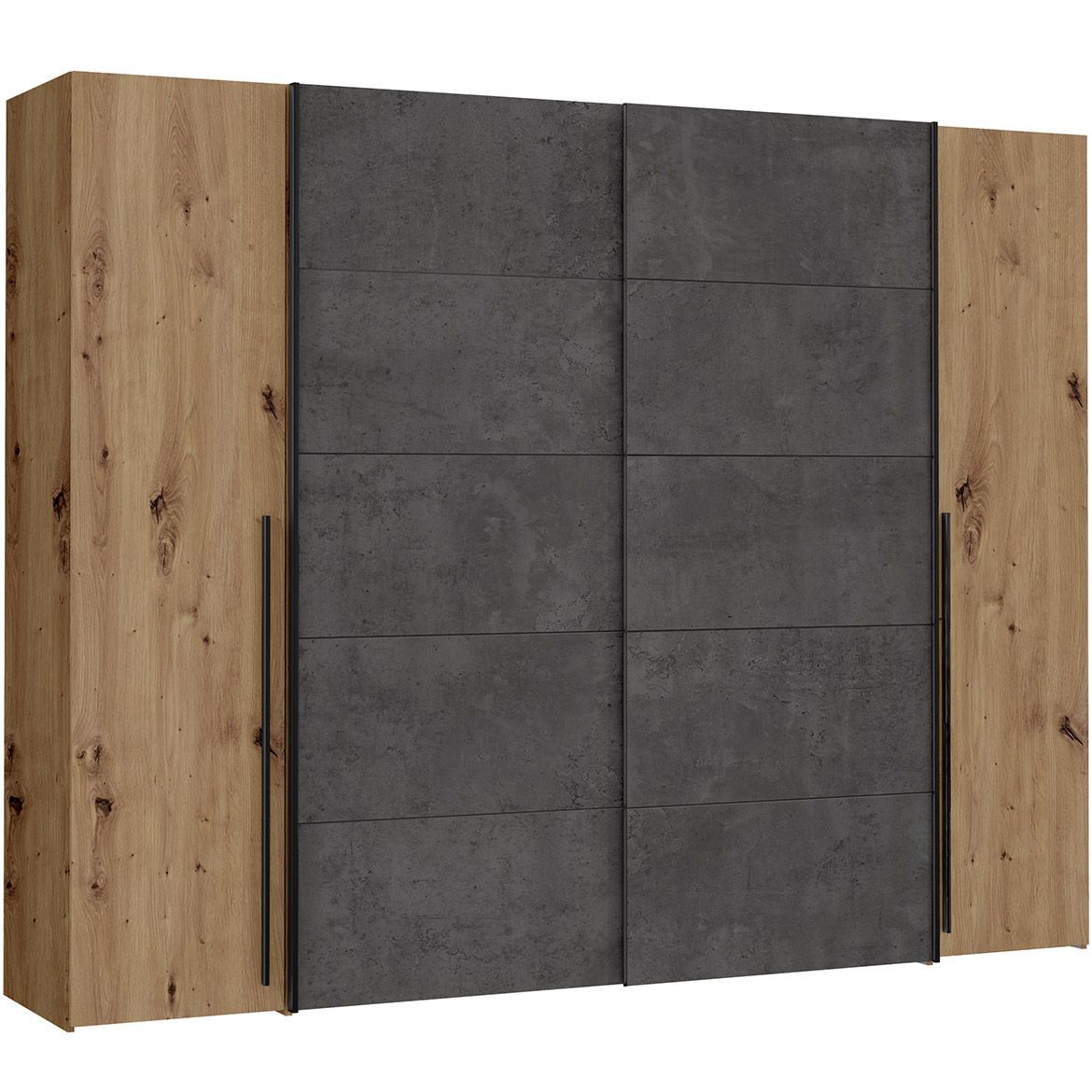 Ormar Narago 270 cm Hrast obrtnik / beton | Emmezeta webshop