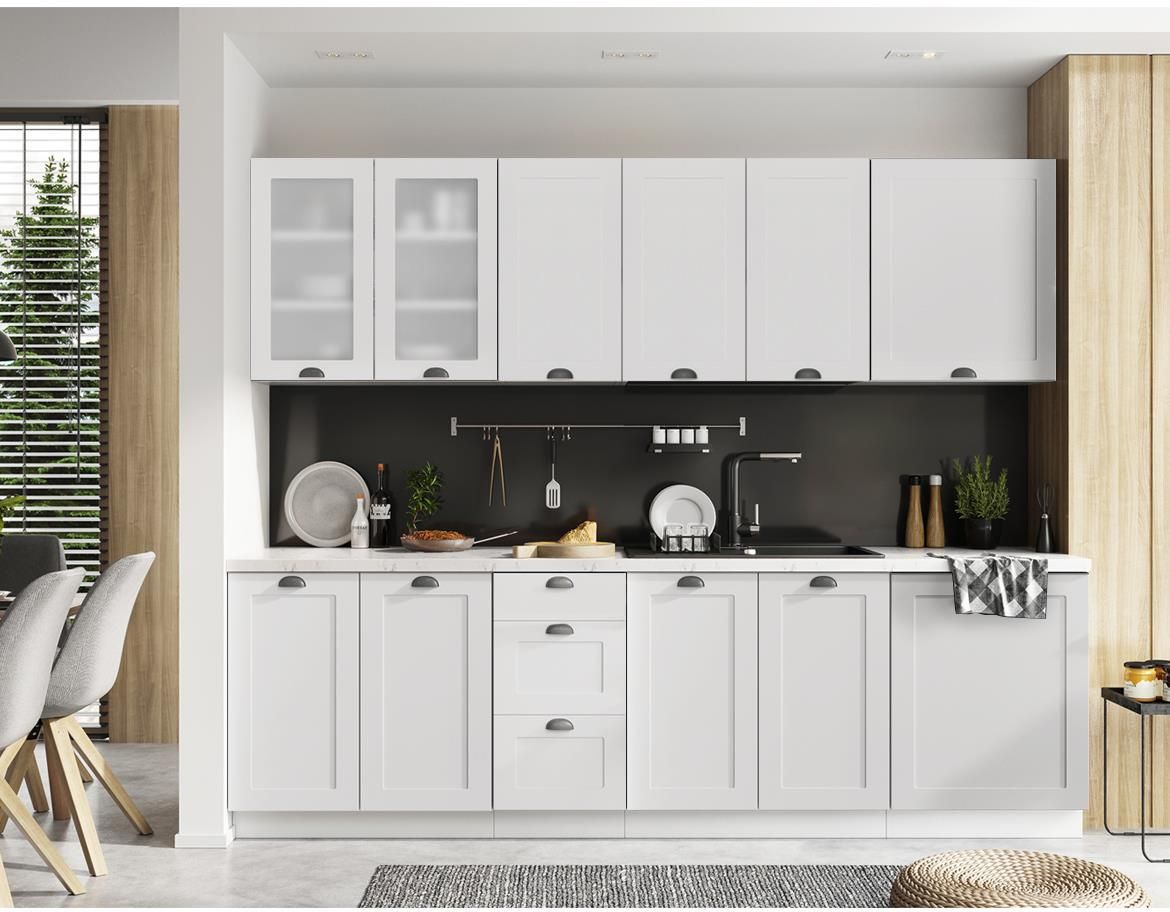 Adele blok kuhinja 260x52,4x213,3 bela | Emmezeta webshop