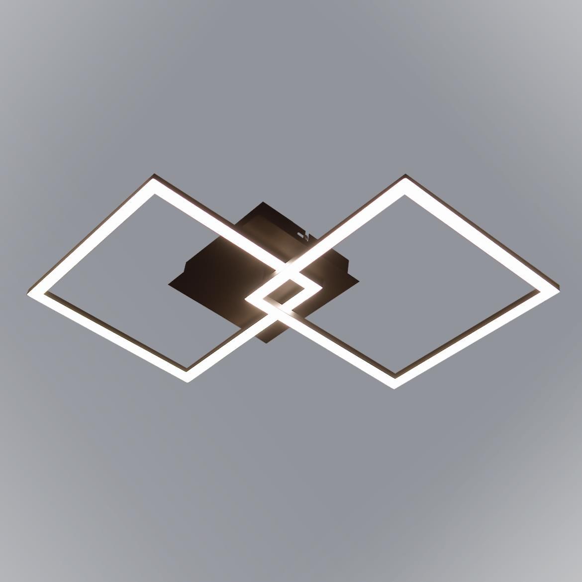 Plafonjera Indus LED crna | Emmezeta webshop