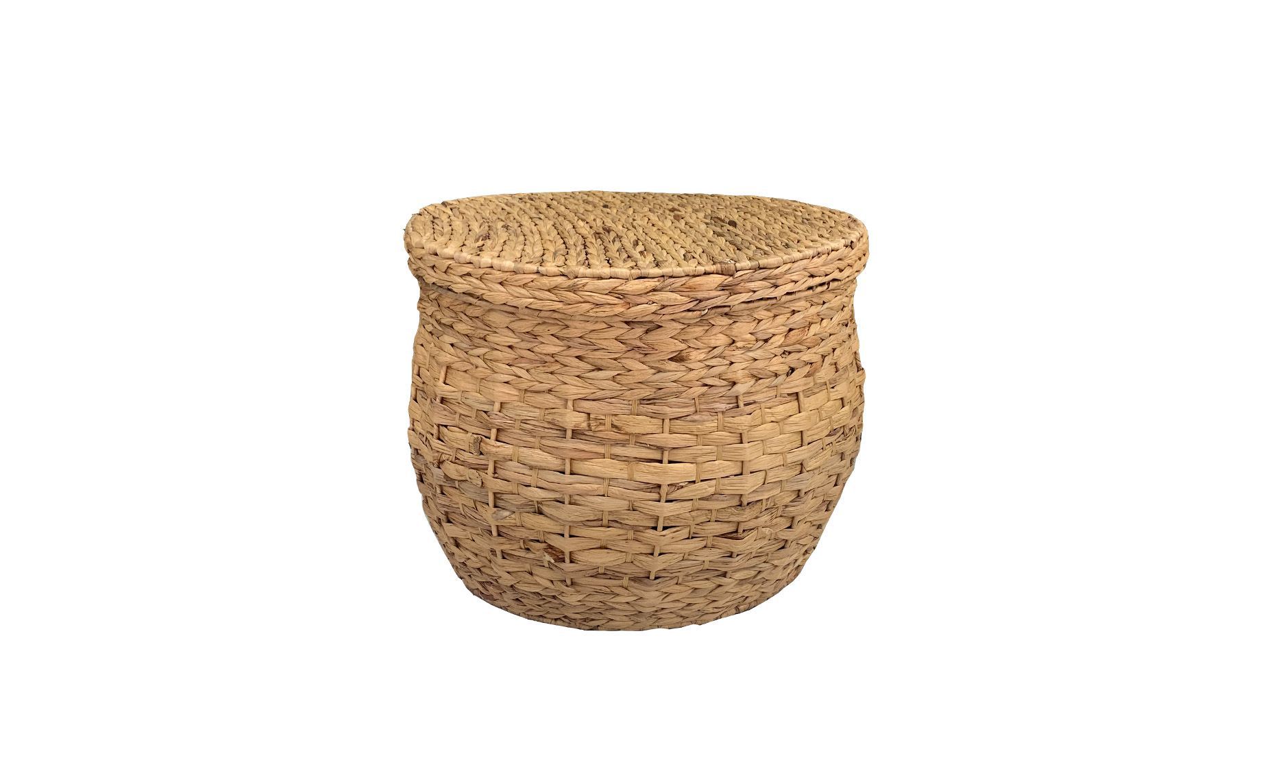 Korpa sa poklopcem Hana 56x56x42cm natur | Emmezeta webshop