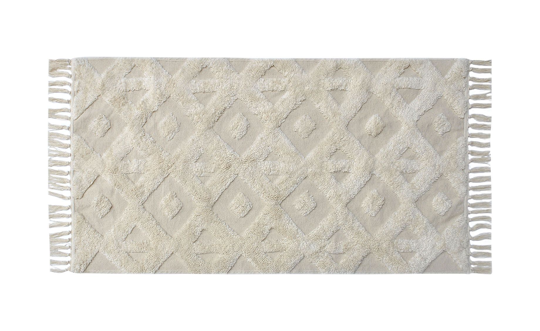 Tepih Boho 70x140cm natur | Emmezeta webshop
