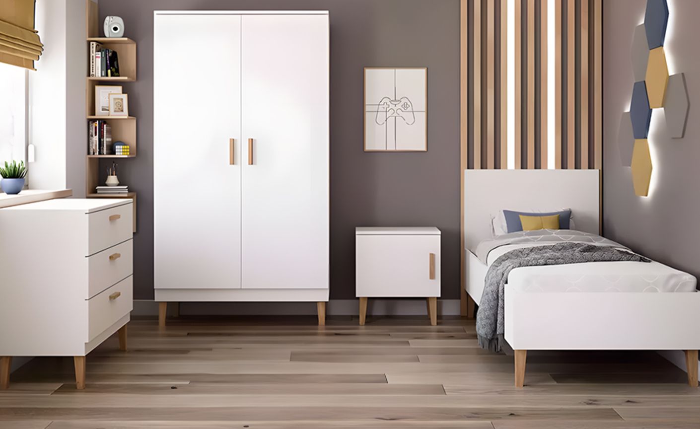 Namještaj za dječju sobu Kubi II inspiracije | Emmezeta webshop